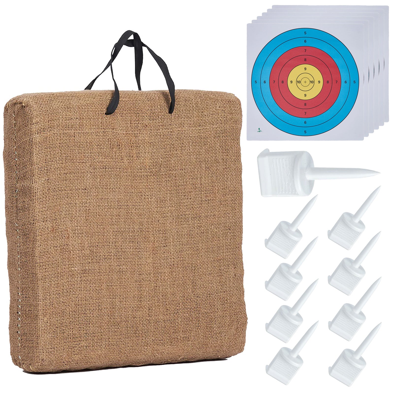 Straw Square 45x45x6cm Archery Target Block Target Shooting 12x Target ...